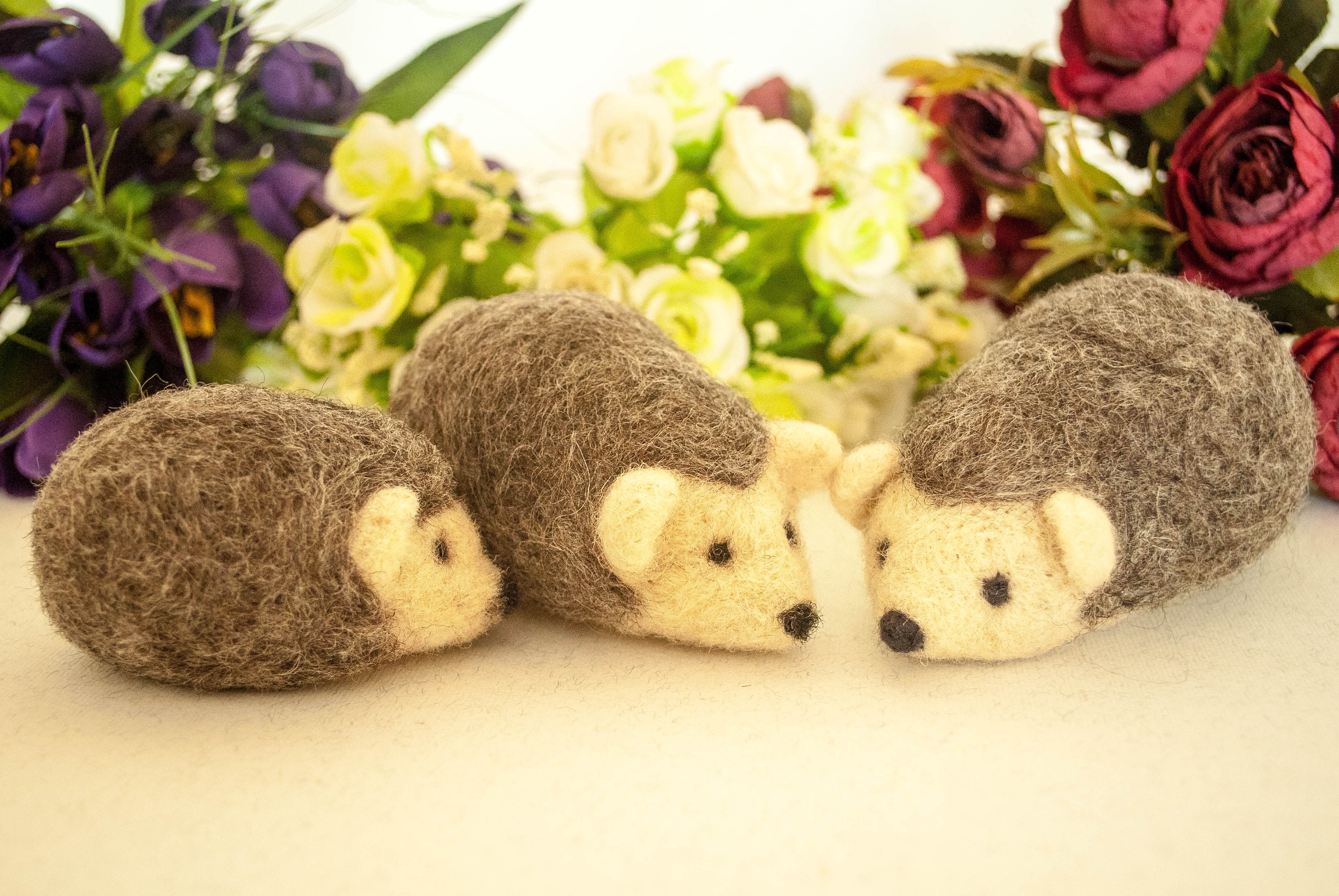 Needle felted animal felted hedgehog wool hedgehog felt | Etsy