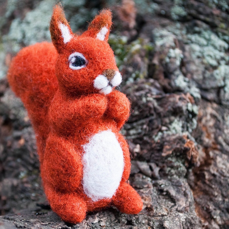 Waldorf Wool Animals - Etsy