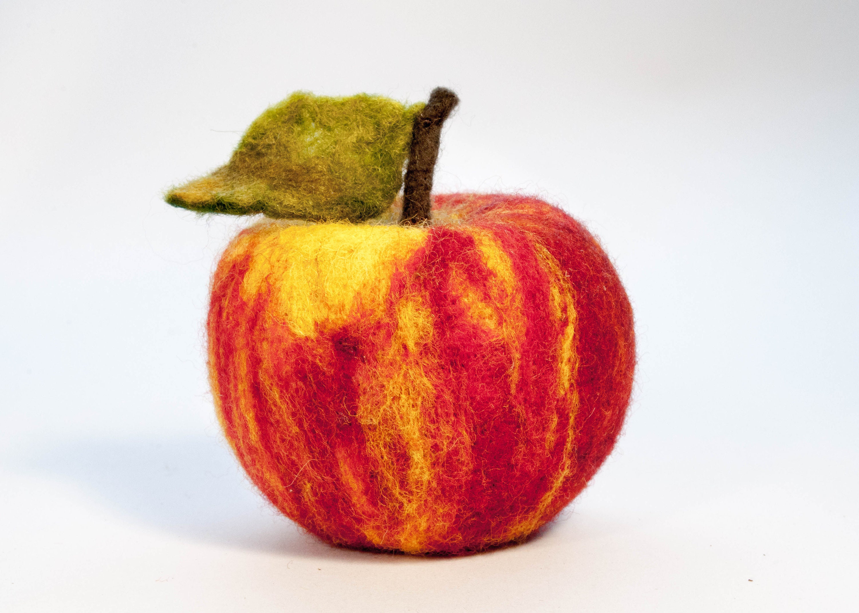 Needle Felted Red Apple Autumn Gifts Fall Felt Decoration Nature Table ...