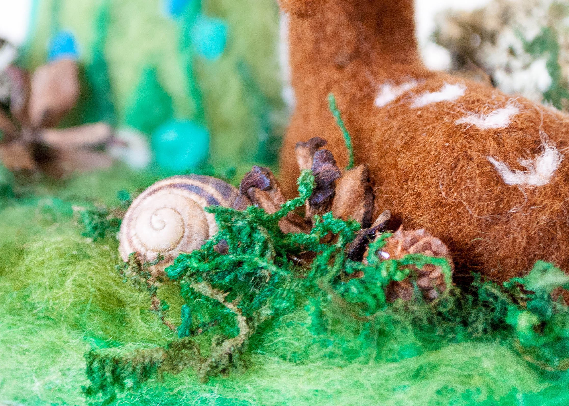 Needle Felted Spring Fairy, With Fawn, Deer, Nature Table, Autumn ...