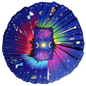 Starbrights Tarot: 82 Cards Constellations Tarot Deck Stars Myths + Moon Phase and Astrology ...