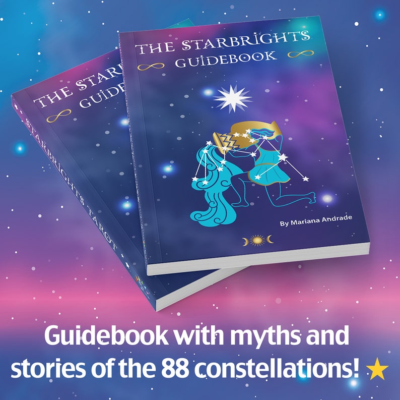 STARBRIGHTS TAROT 88 Constellations Tarot Deck Stars Myths Moon Phase ...