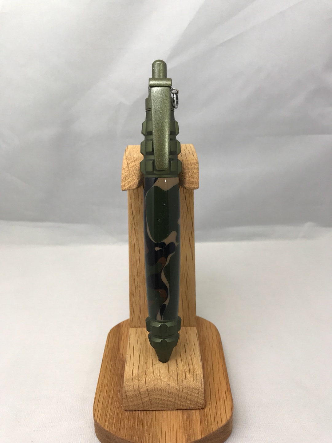 Grenade OD Green Click Pen - Etsy