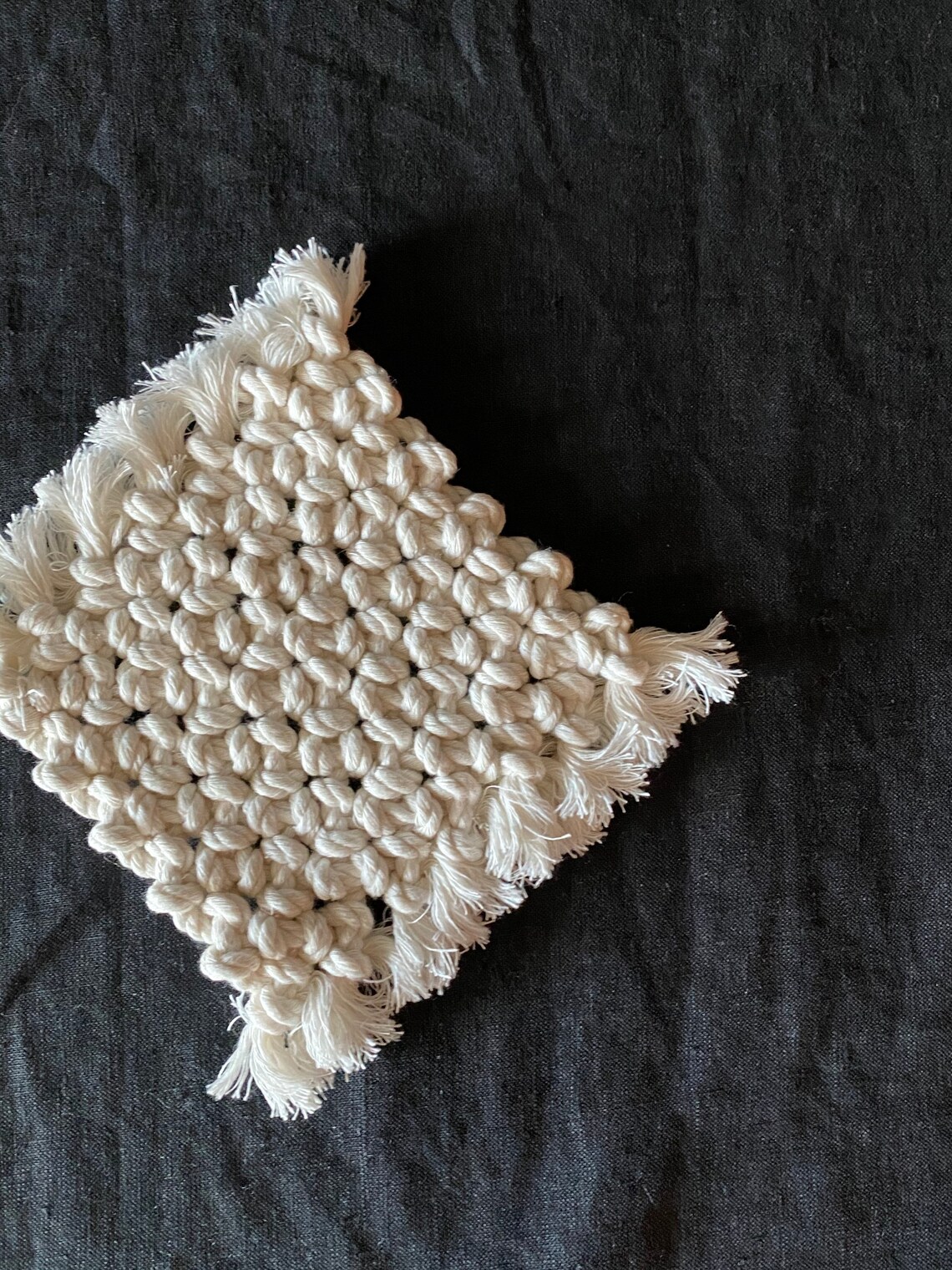 Macrame Coasters Pattern DIY Macrame Patterns by KNOT It | Etsy