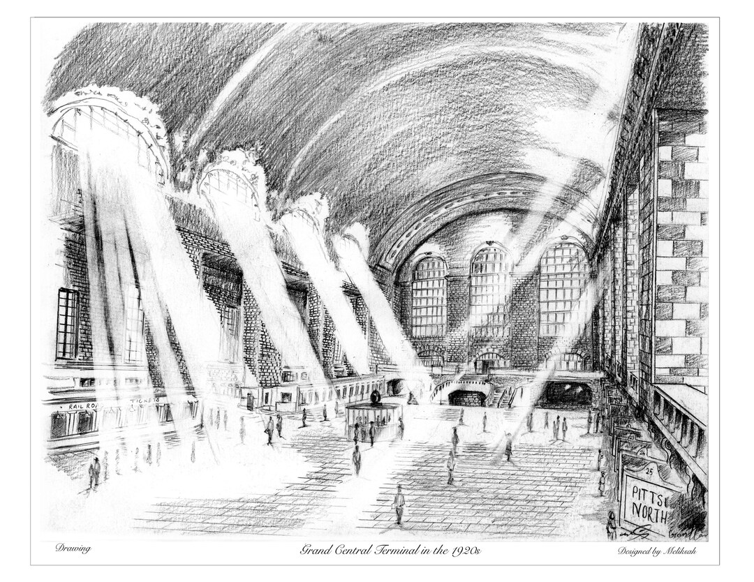 GRAND CENTRAL TERMINAL, Old Grand Central Terminal 1920s , Grand ...