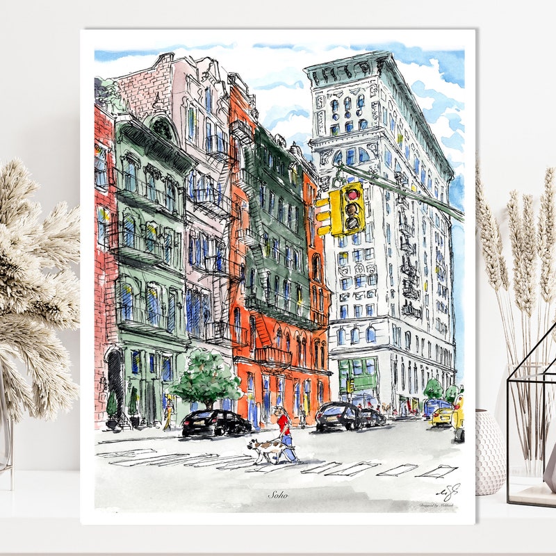 Soho Print - Etsy