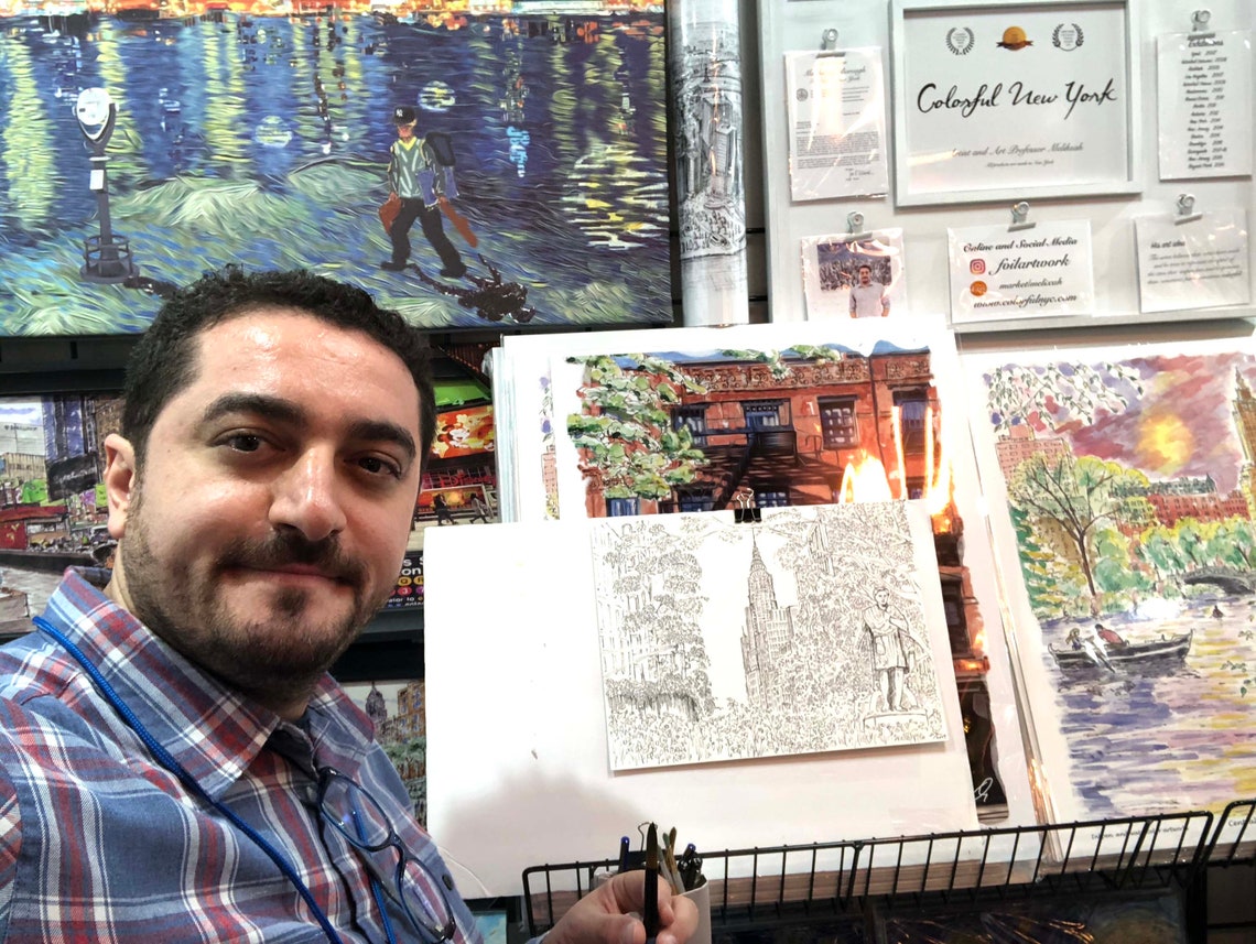 Harlem East Cafe East Harlem Cafenew York Art Print Bronx | Etsy