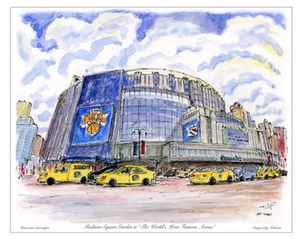 Madison Square Garden - Etsy