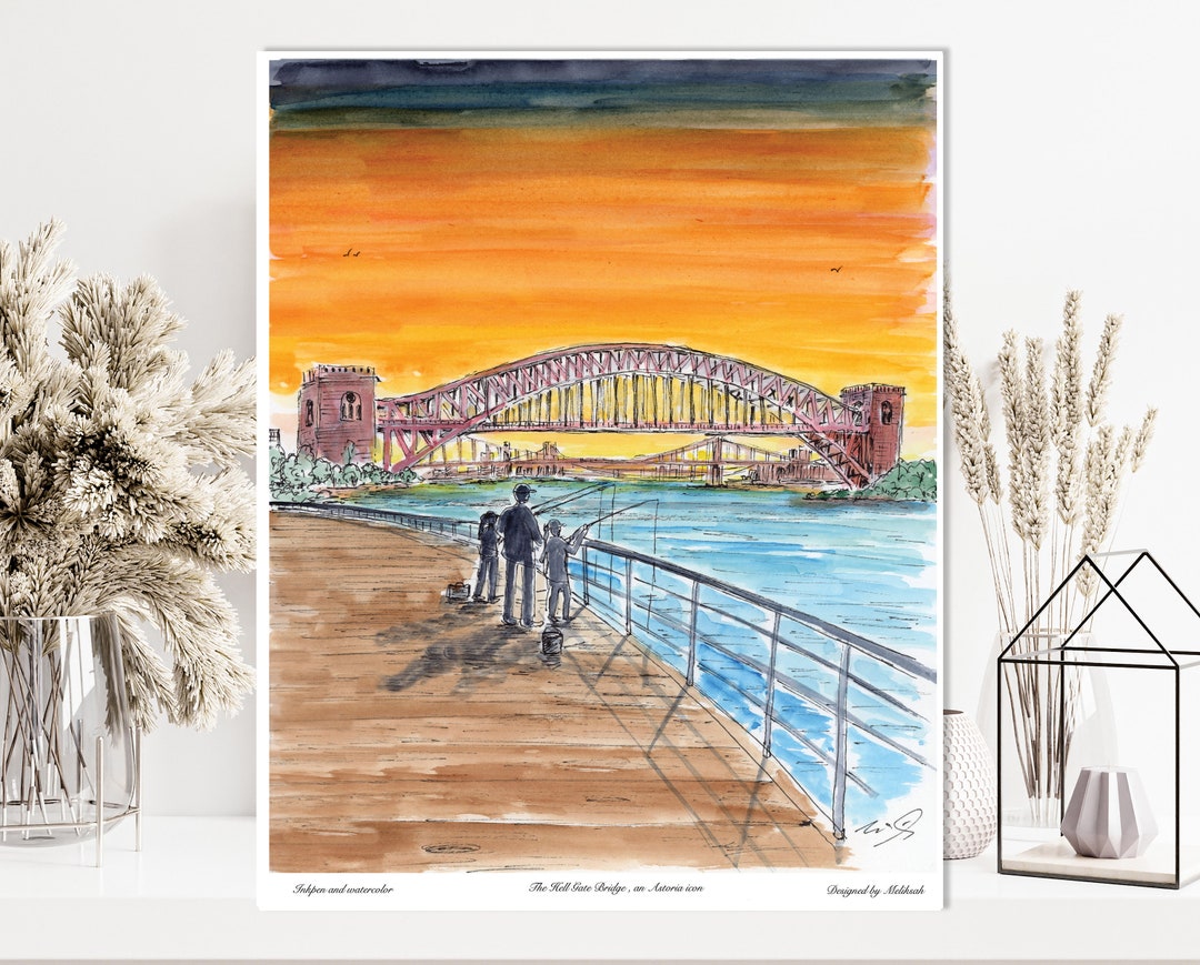Astoria Hell Gate Bridge an Icon in Astoria, Hells Gate Bridge , New ...