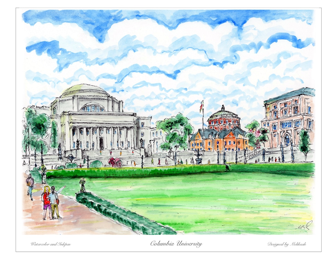 Columbia University,columbia University Print Columbia University Art ...
