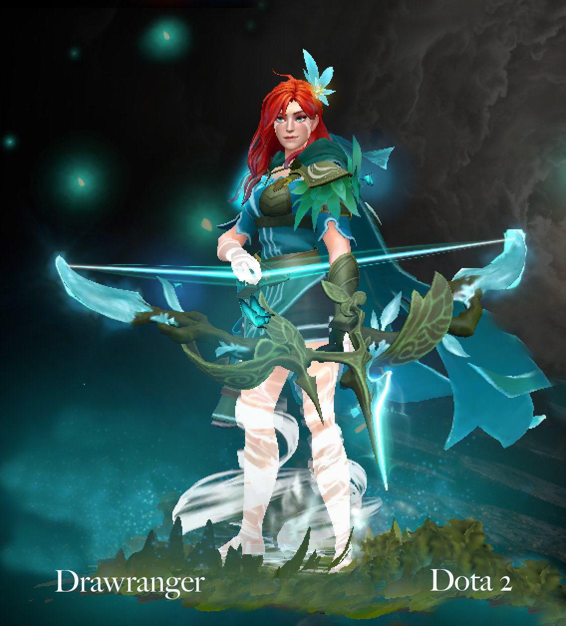 Wind Ranger Dota 2 Model