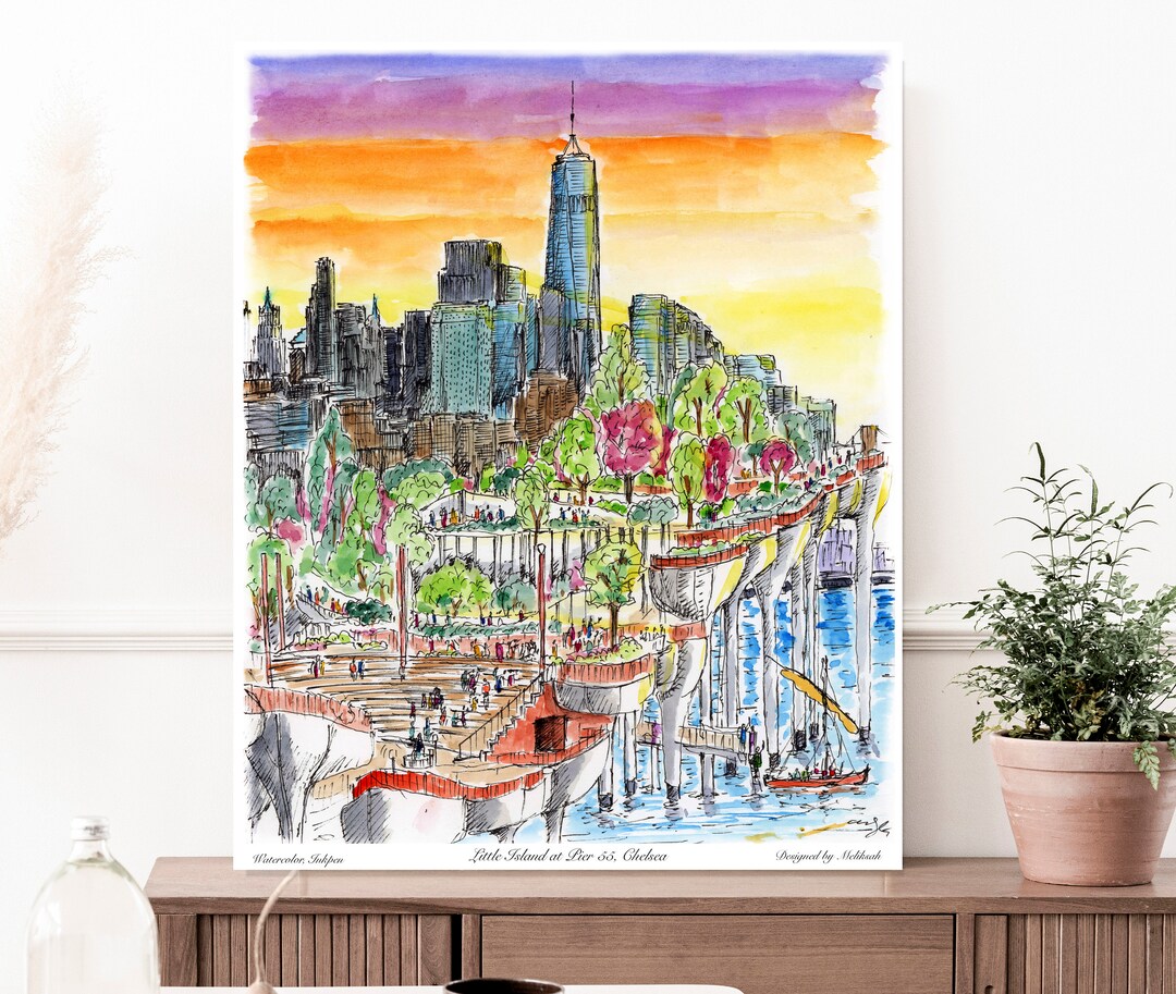 Little Island Chelsea, Chelsea Pier 55, Chelsea Pier , Chelsea Unique ...