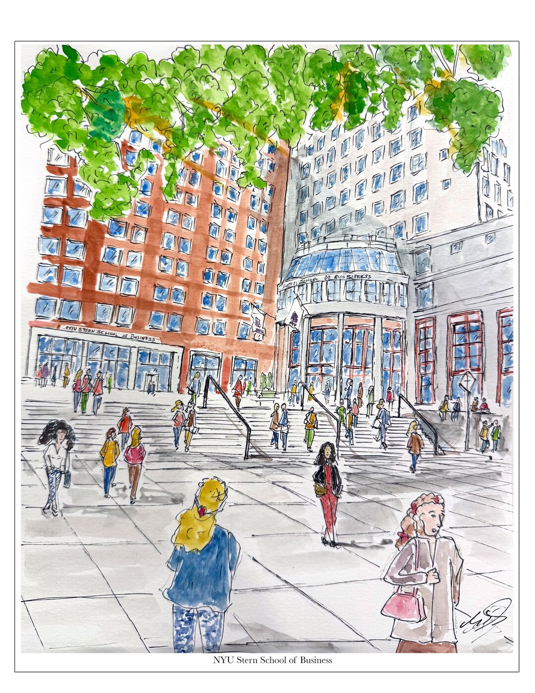 NYU Stern School of Business, NYU Business, NYU Print, New York, by ...