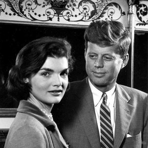 Senator John F. Kennedy and Wife Jacqueline "jackie" in 1955 - 5X7 ...