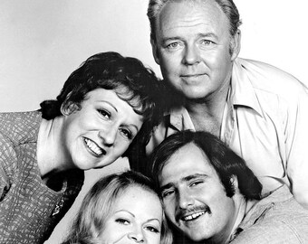 Cast From all in the Family Television Sitcom Archie Bunker 5X7 or 8X10 ...