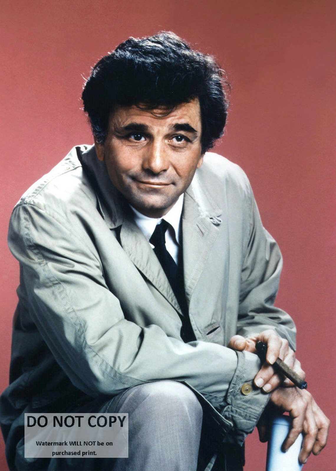 Peter Falk as Iconic Homicide Detective Lieutenant Columbo - 5X7 or ...