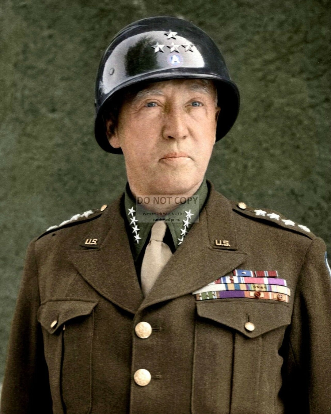 U.S. Army General George S. Patton in 1945 5X7, 8X10 or 11X14 Photo EP ...