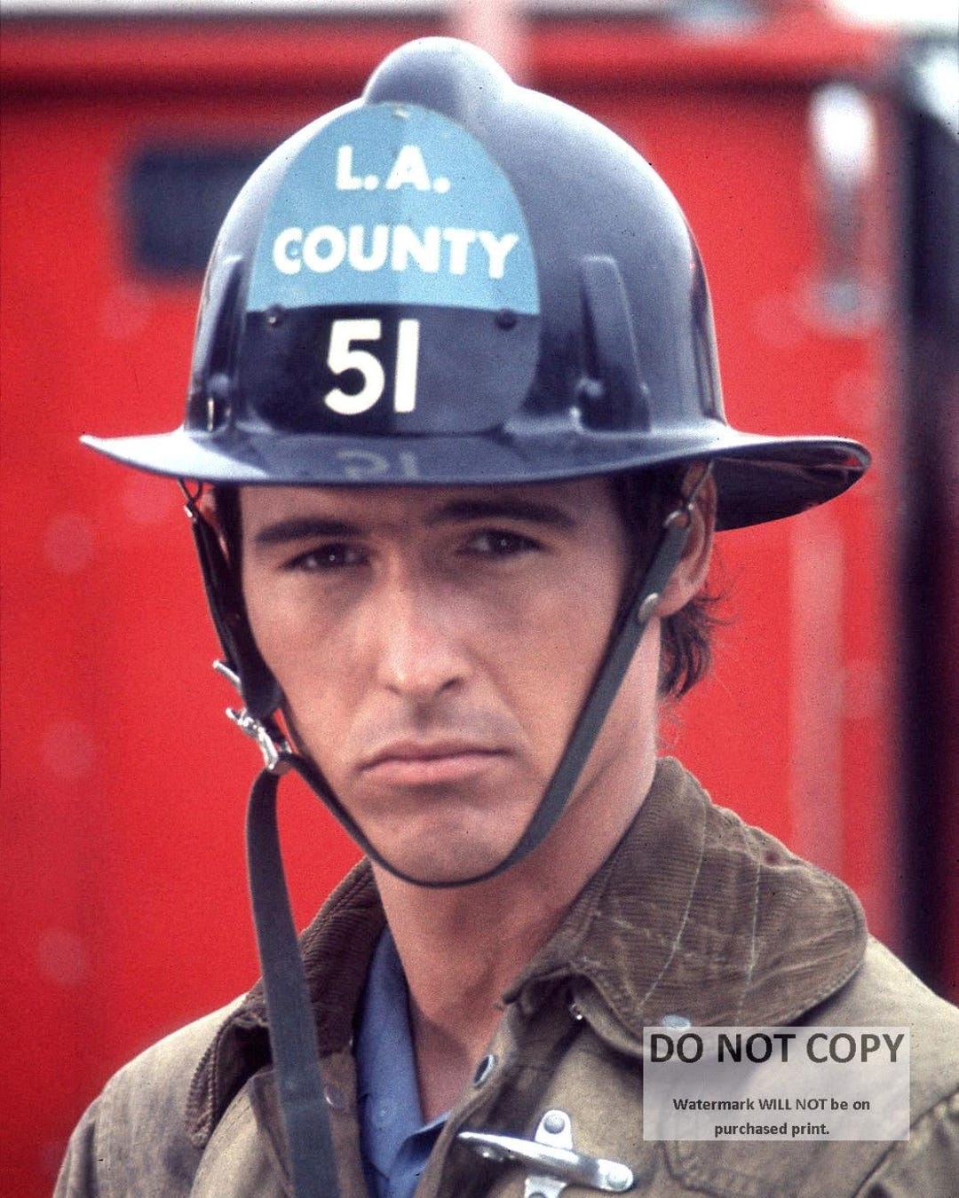 Randolph Mantooth 'emergency!' Publicity Photo: Firefighter Paramedic ...