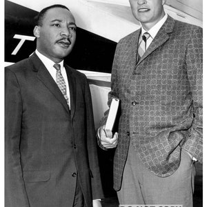 Rev. Billy Graham With Rev. Martin Luther King, Jr. - 5X7, 8X10 or ...