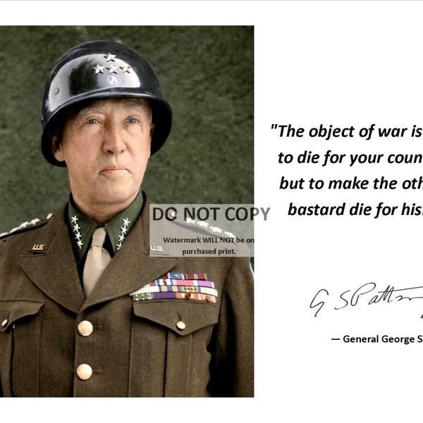 General Patton - Etsy