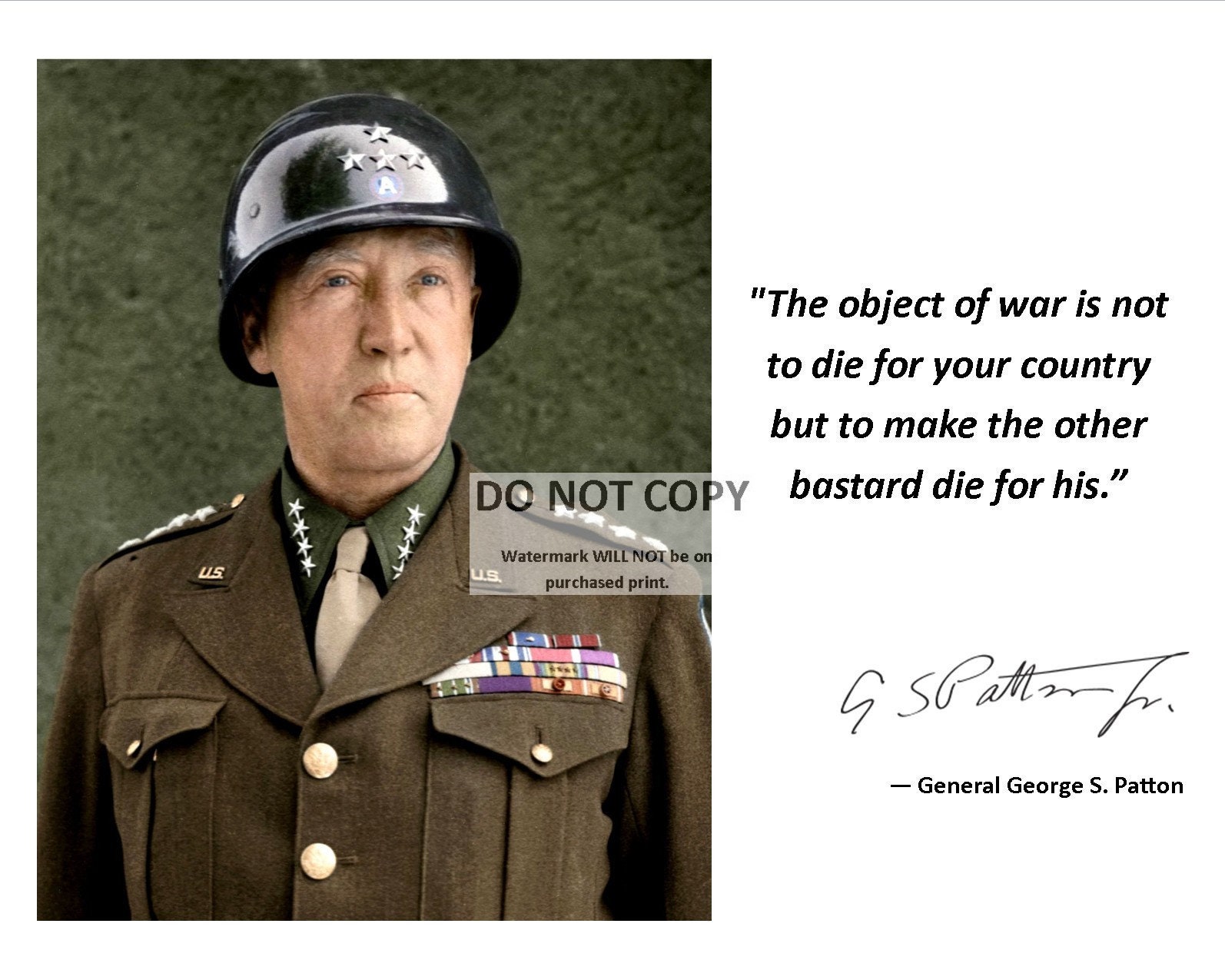 G Patton Quotes George S. Patton Quotes | World War II General