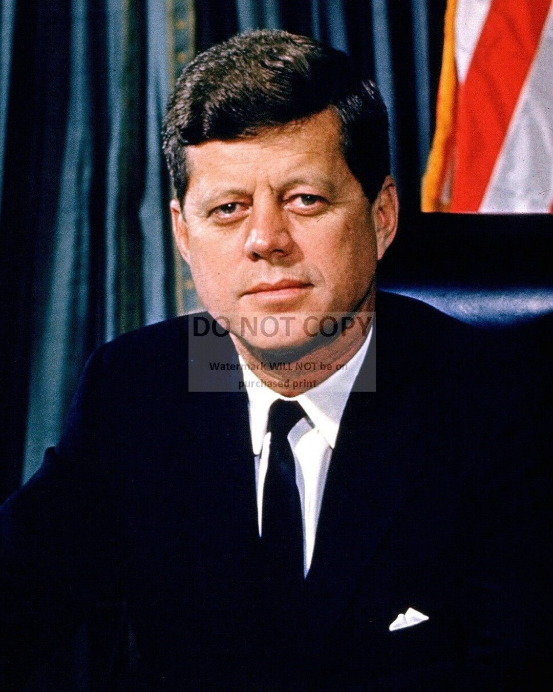 John F. Kennedy 35th President of the United States 5X7 or 8X10 Photo ...