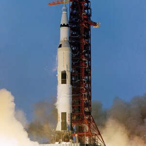Apollo 13 Saturn V Lifts off From Pad A Launch Complex 39 - 5X7, 8X10 ...
