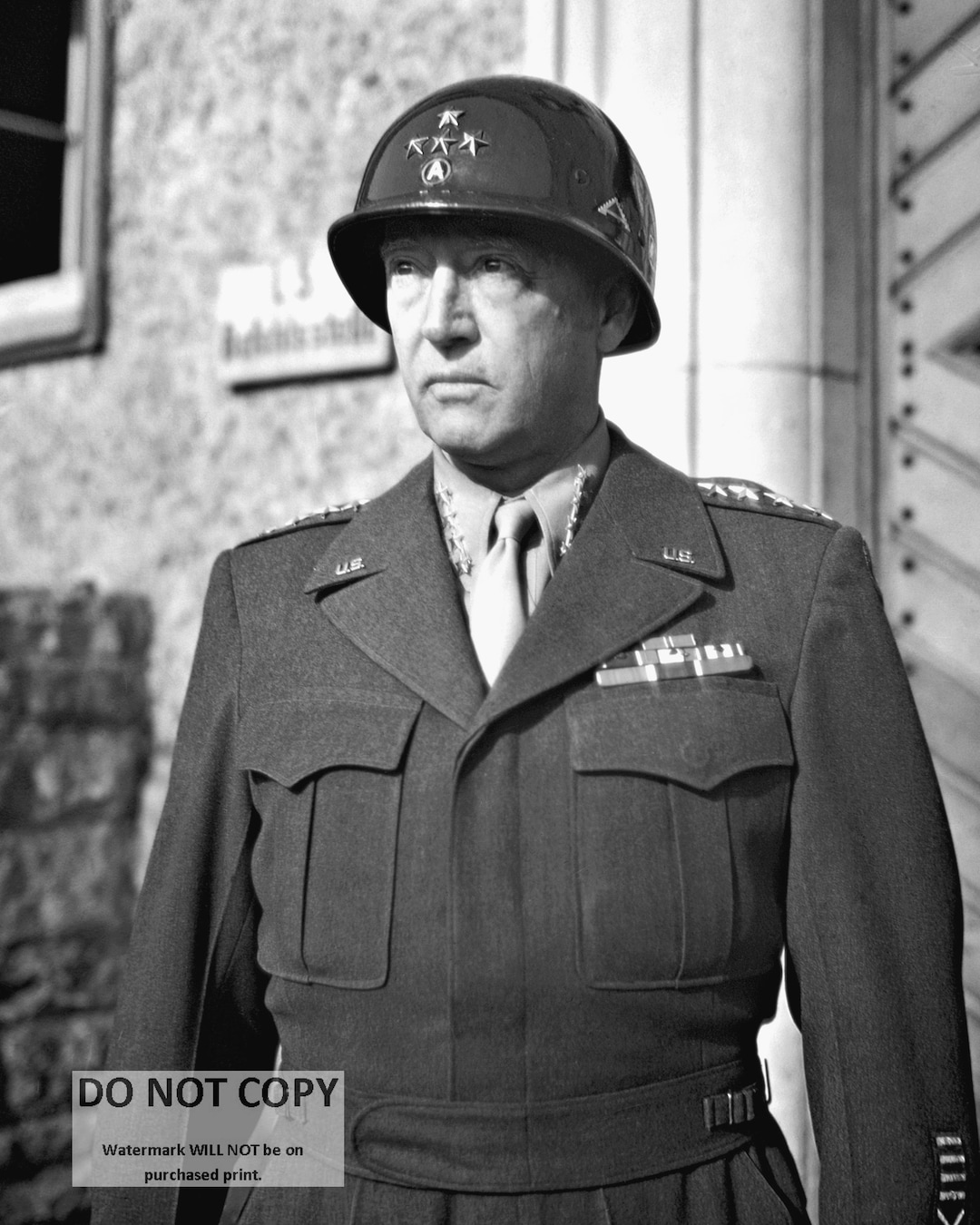 U.S. Army General George S. Patton in 1945 - 5X7, 8X10 or 11X14 Photo ...