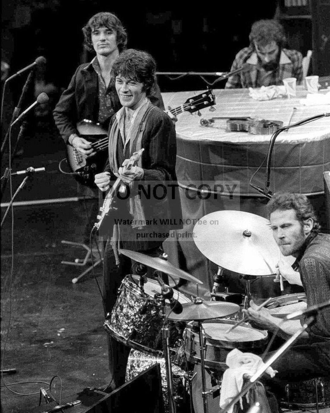 The Band Canadian-american Rock Group the Band 5X7, 8X10 or 11X14 ...