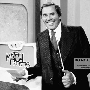 Gene Rayburn "match Game" Show Host - 8X10 or 11X14 Publicity Photo (FB ...