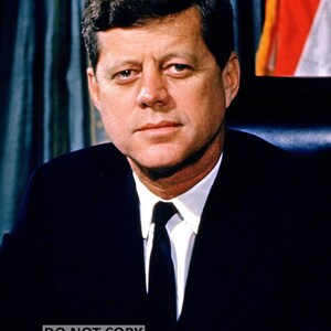 John F. Kennedy - 35th President of the United States - 5X7 or 8X10 ...