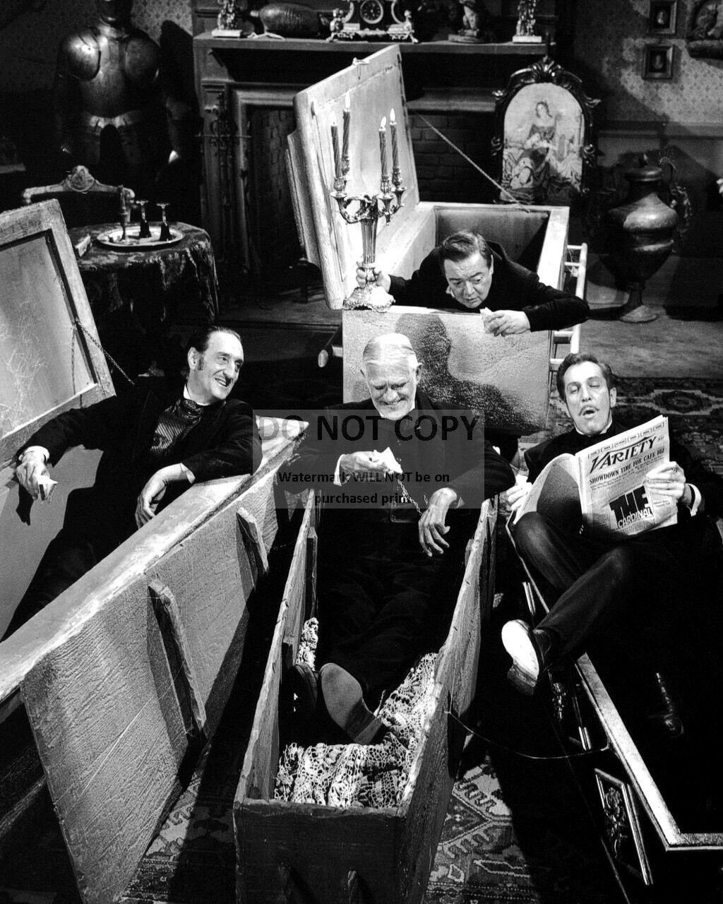 Peter Lorre Vincent Price Boris Karloff and Basil Rathbone | Etsy
