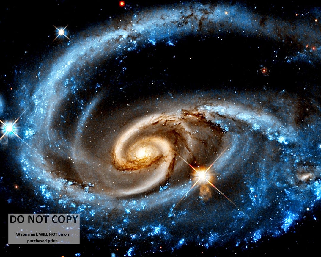 ARP 273 Interacting Galaxies Print: Hubble Telescope NASA Photo - Etsy