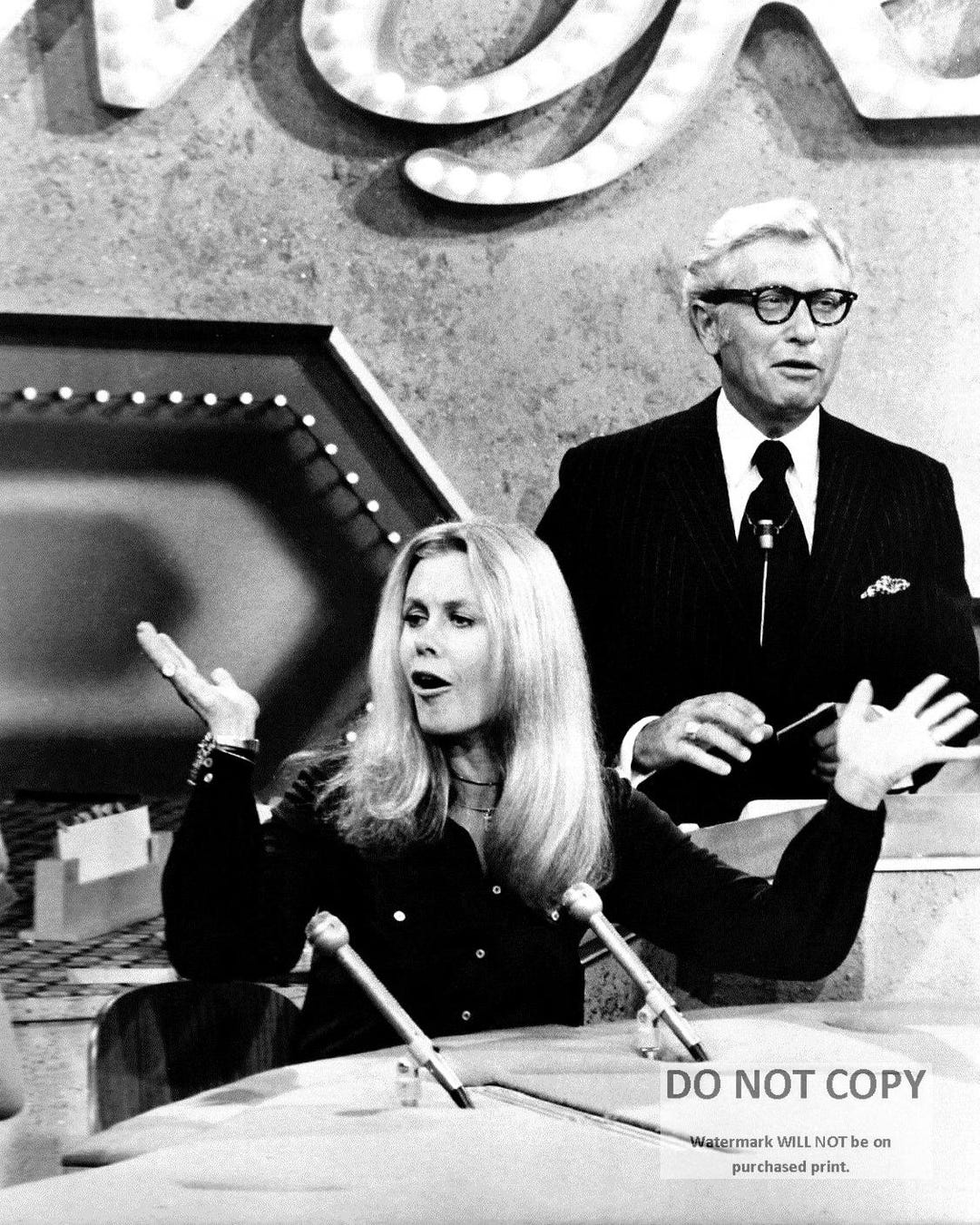 Elizabeth Montgomery & Allen Ludden 'password' Publicity Photo - Etsy