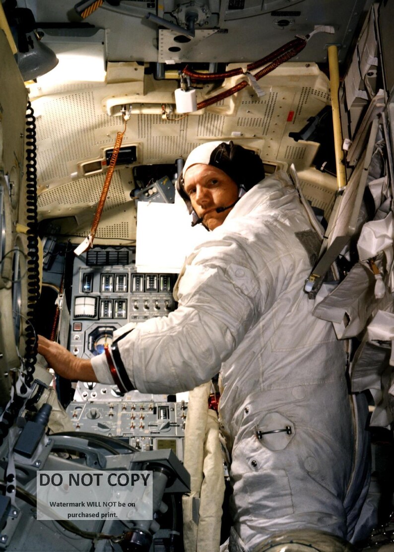 Neil Armstrong Apollo 11 NASA Photo: Lunar Module Simulator - Etsy