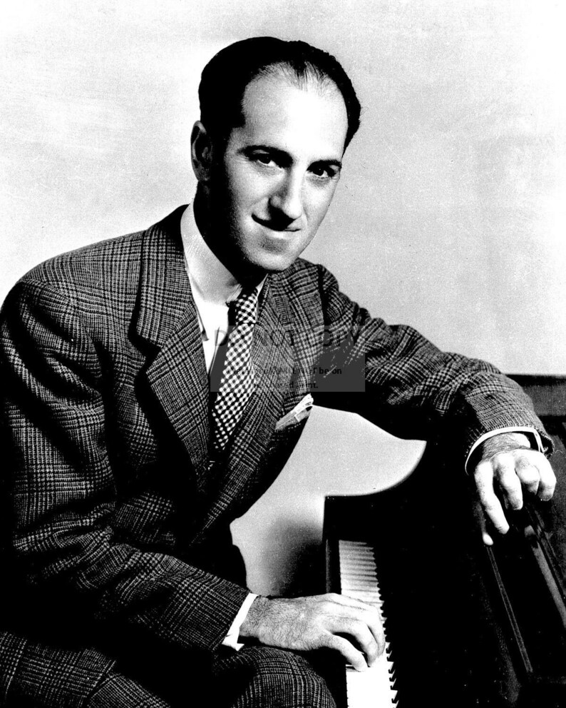 George Gershwin Legendary Composer and Pianist 8X10 or 11X14 Publicity ...