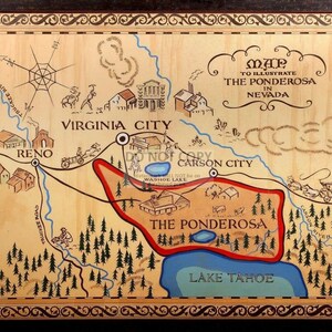 Bonanza Map Photo - Etsy