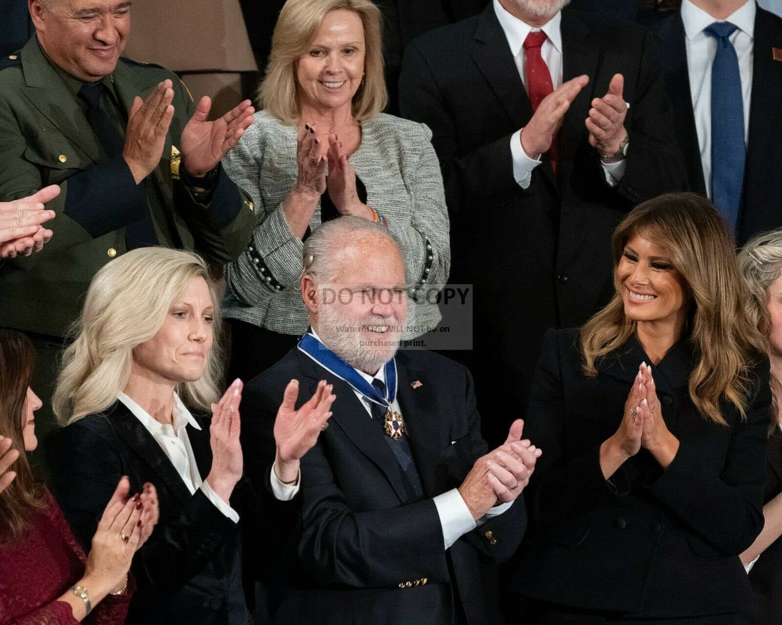 First Lady Melania Trump With Medal of Honor Recipient Rush - Etsy