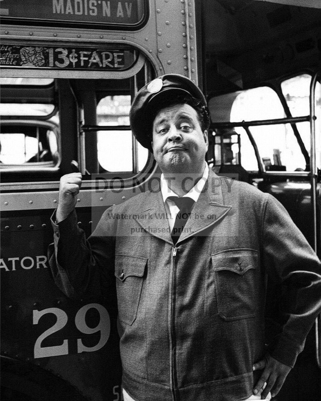 Jackie Gleason as ralph Kramden in the - Etsy