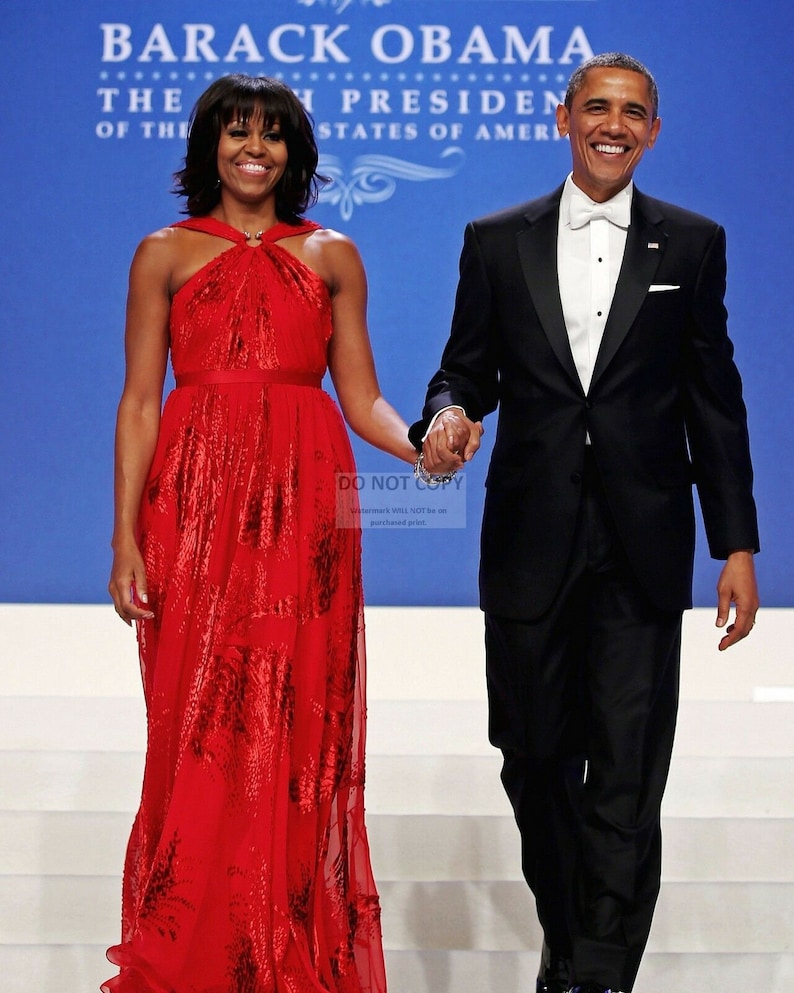 President Barack Obama and First Lady Michelle Obama Arrive at ...