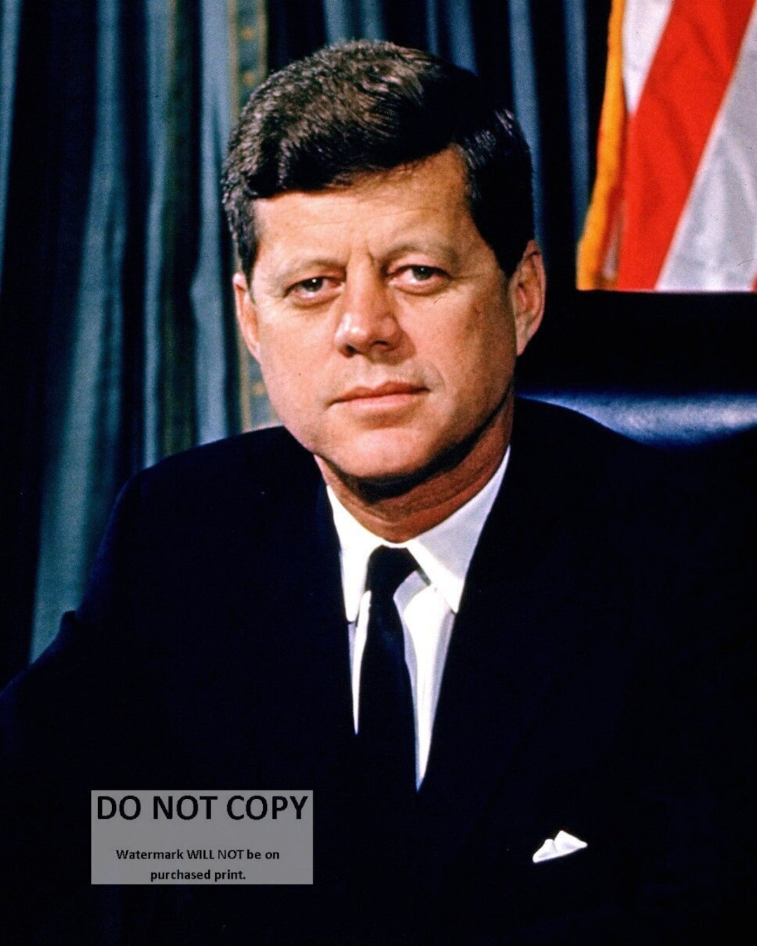 John F. Kennedy - 35th President of the United States - 5X7 or 8X10 ...