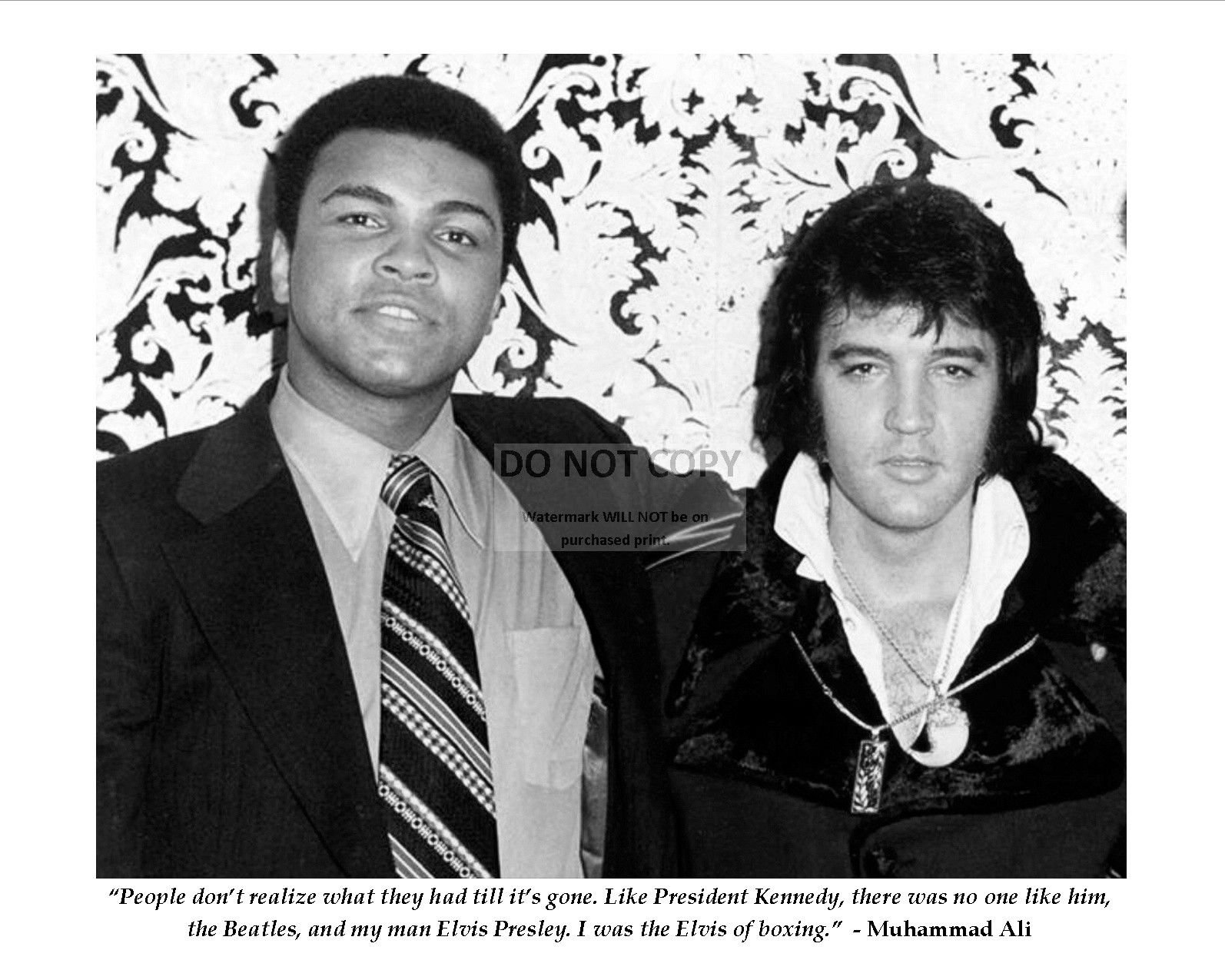 Muhammad Ali And Elvis Presley