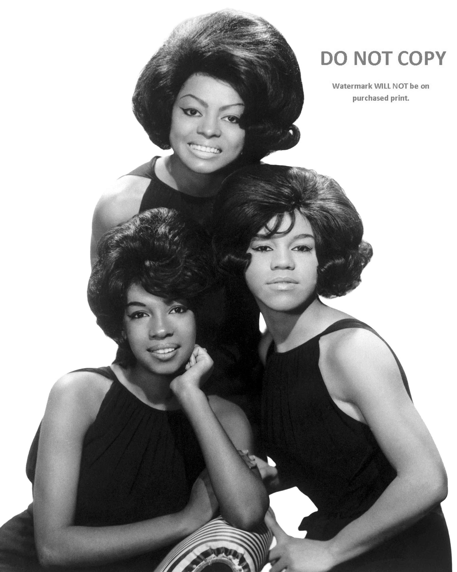 Diana Ross and the Supremes Motown Music Group - 5X7, 8X10 or 11X14 ...
