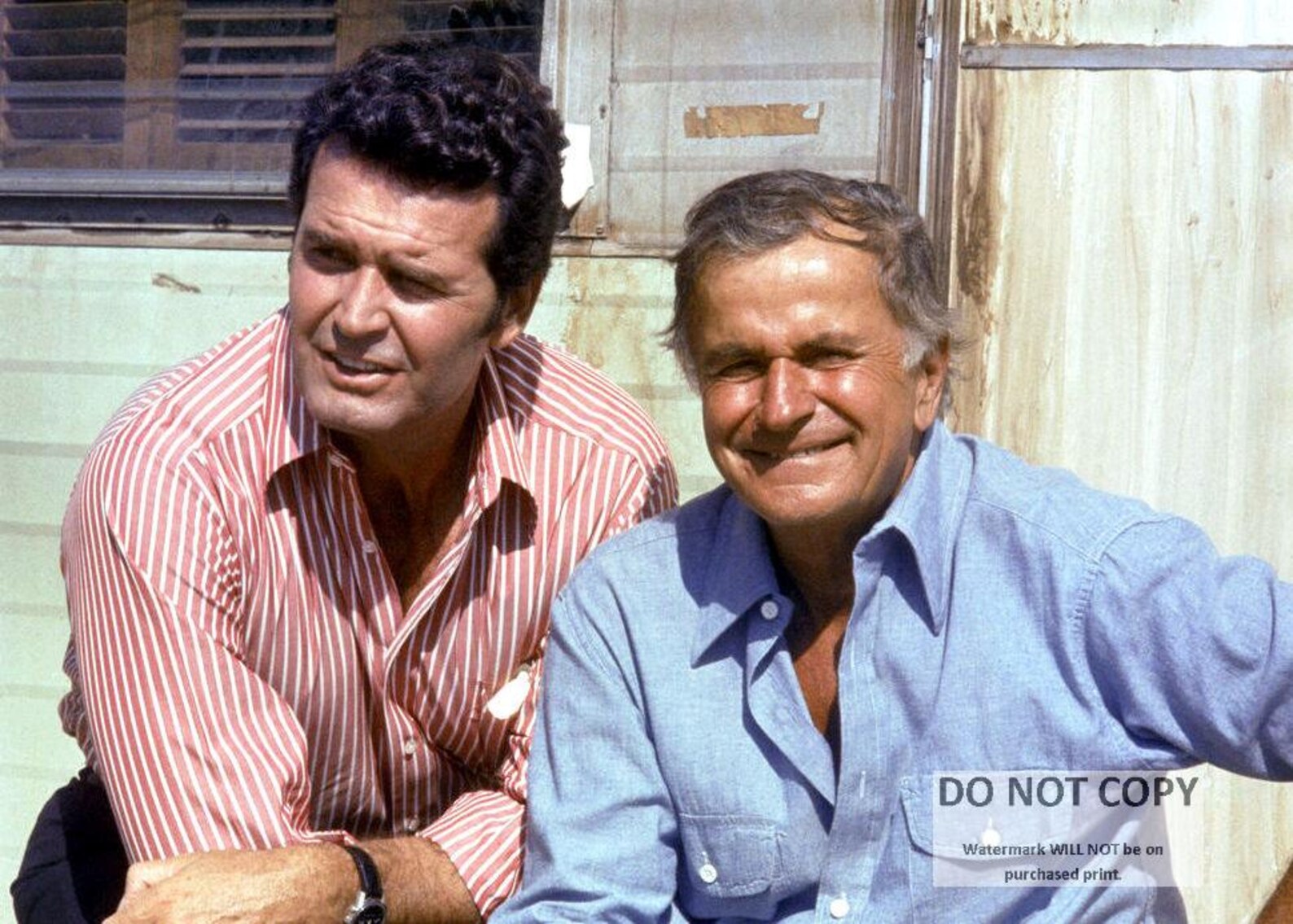 James Garner & Noah Beery Jr. "the Rockford Files" Publicity Photo - Etsy
