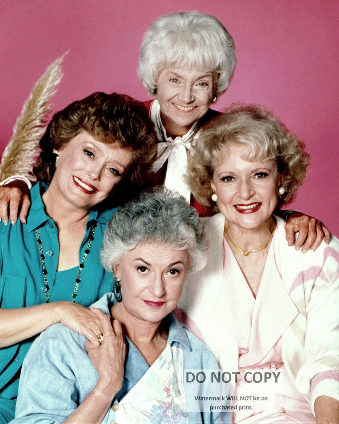 Cast From "the Golden Girls" Bea Arthur, Rue Mcclanahan, Betty White ...