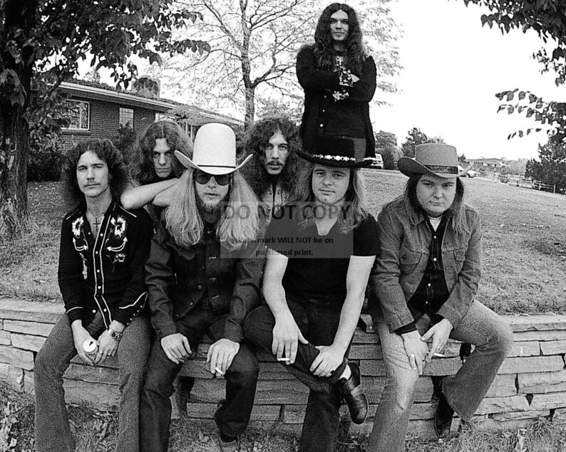 Lynyrd Skynyrd Legendary Southern Rock Band 8X10 Publicity Photo FB-133 ...