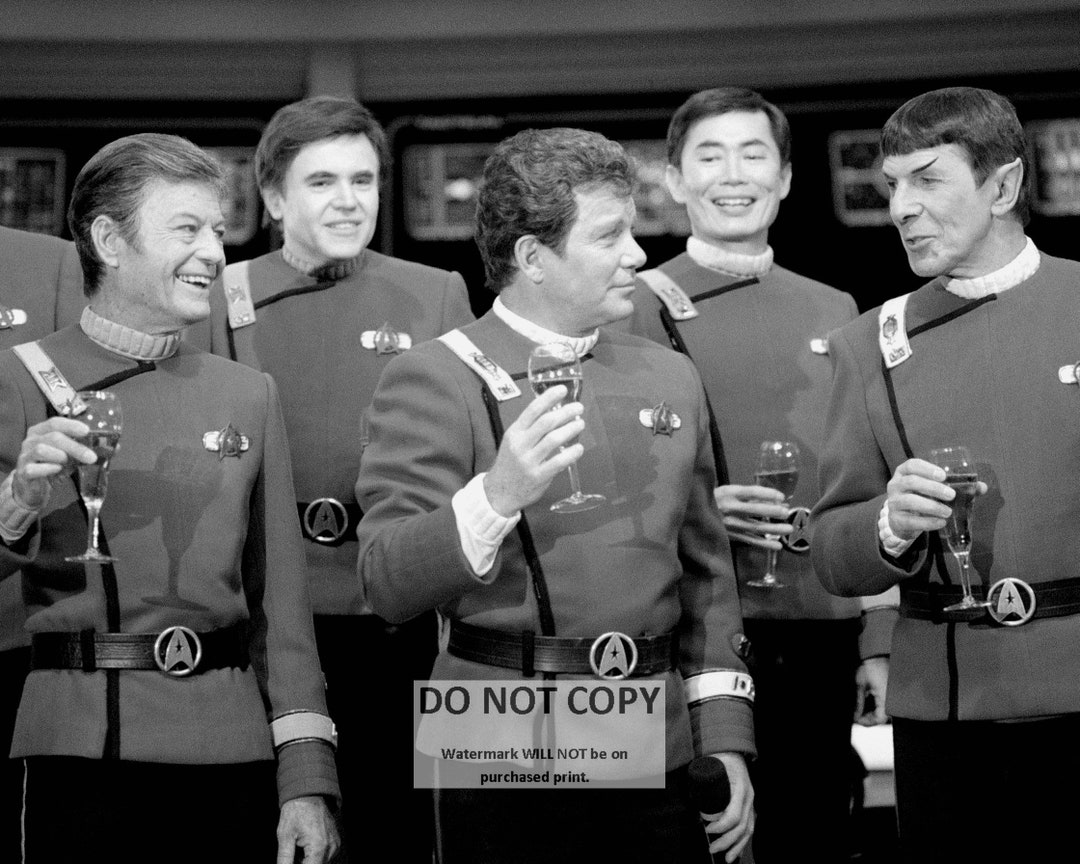 William Shatner, Leonard Nimoy star Trek V: the Final Frontier ...