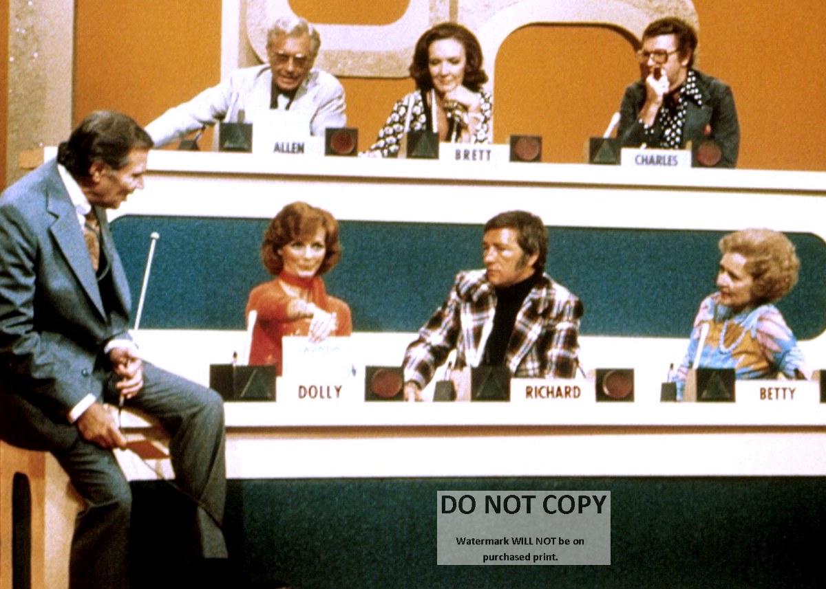 Match Game Cast Photo: Gene Rayburn, Betty White, Richard Dawson - Etsy