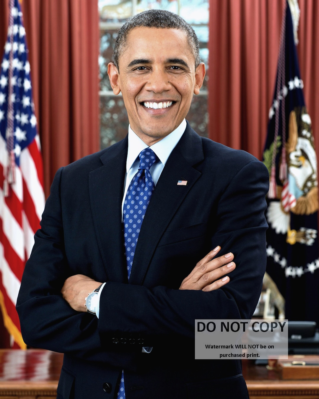 Barack Obama 44th President of the United States - 5X7, 8X10 or 11X14 ...