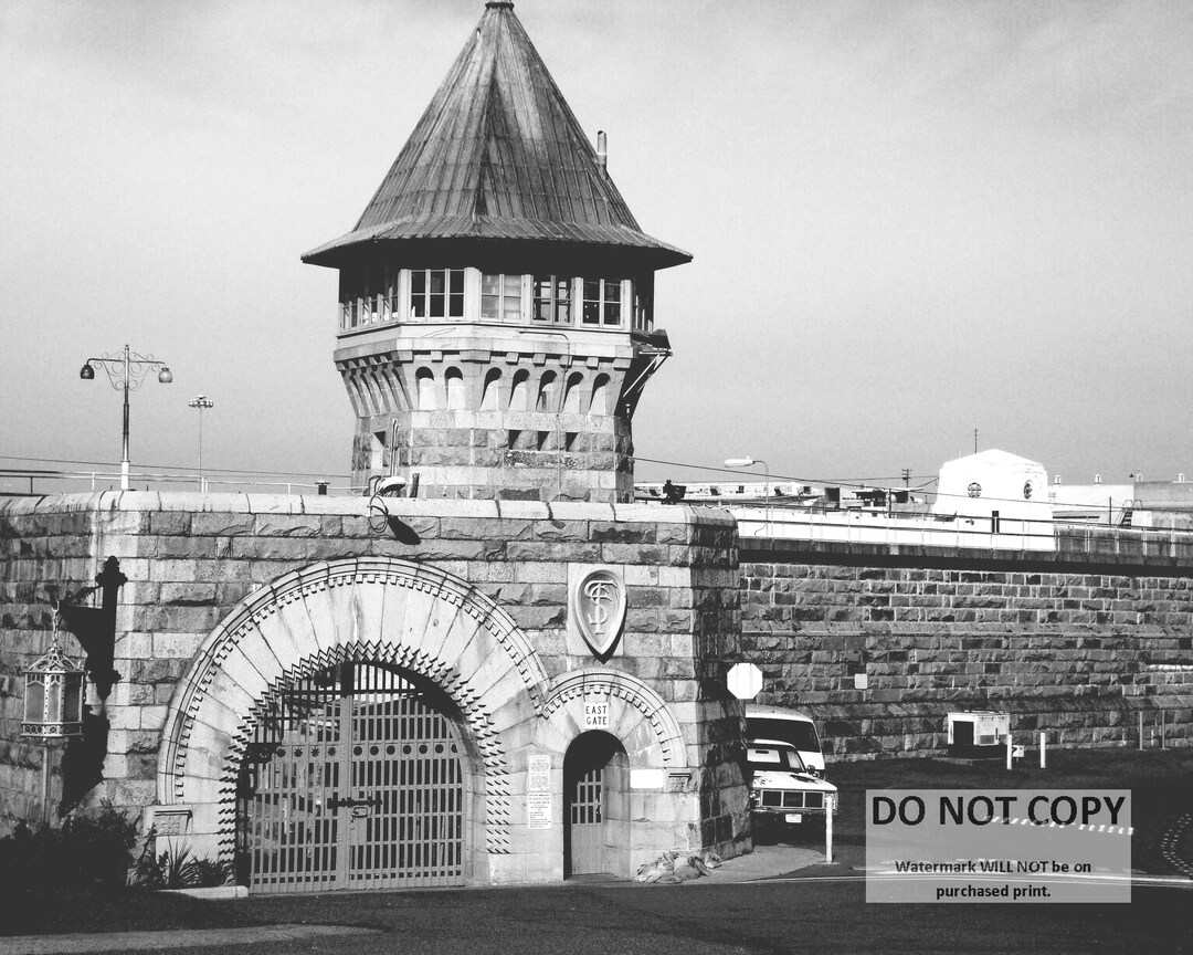 Historic Folsom State Prison Front Entrance 8X10 or 11X14 Photo AA-914 ...